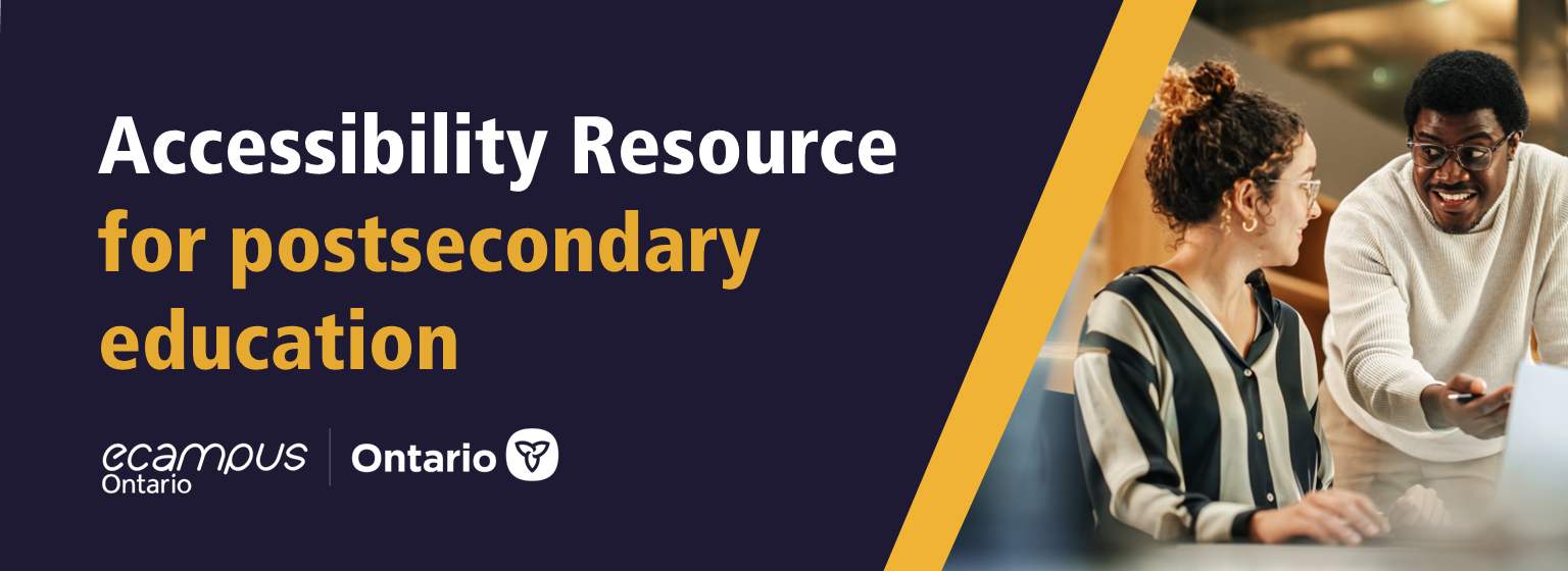 Accessibility Resource for the Ontario Postsecondary Education Sector ...
